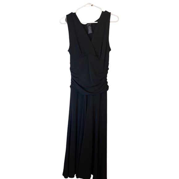 George | Dresses | George Stretch Sleeveless Black Ladies Midi Dress ...